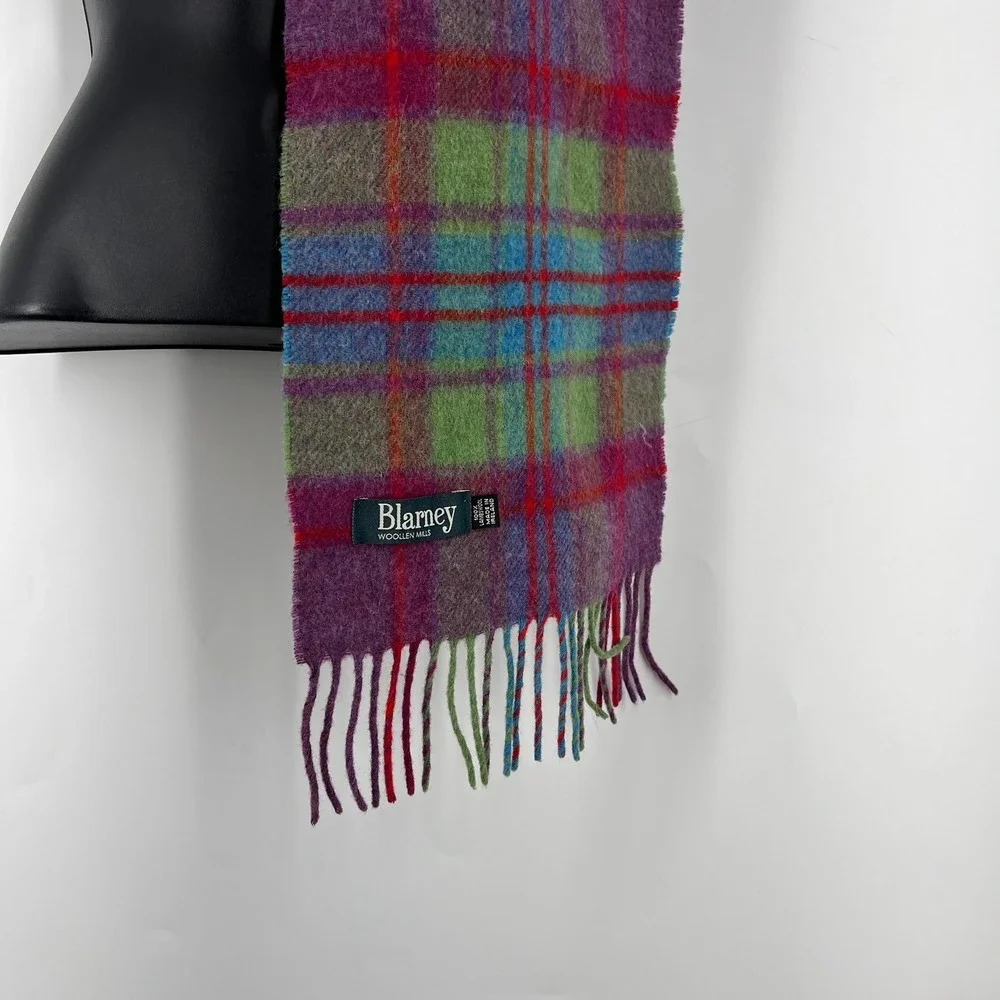 Blarney Woollen Mills | Accessories | Blarney Woollen Mills Mens Plaid ...